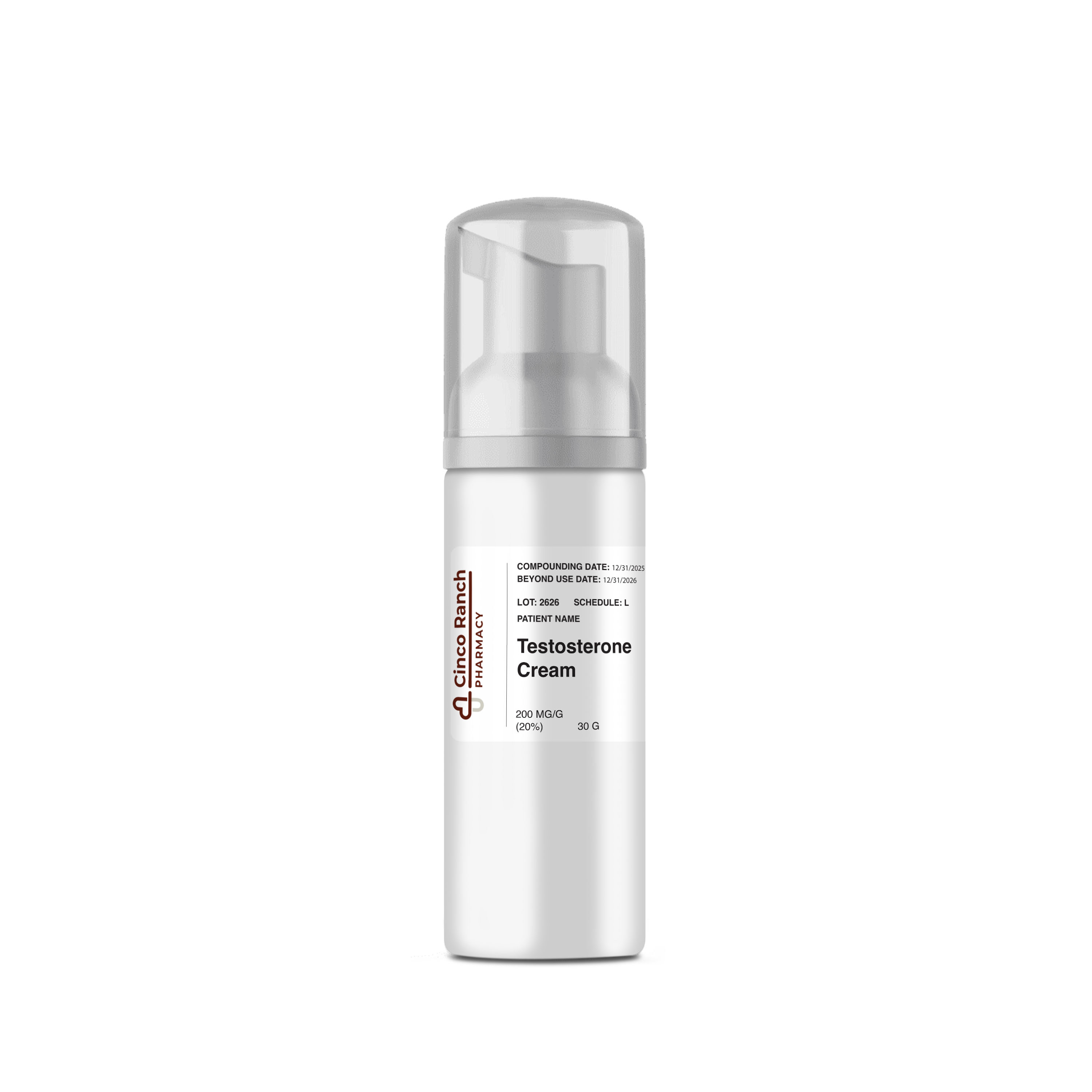 Testosterone Cream - Cinco Ranch Pharmacy